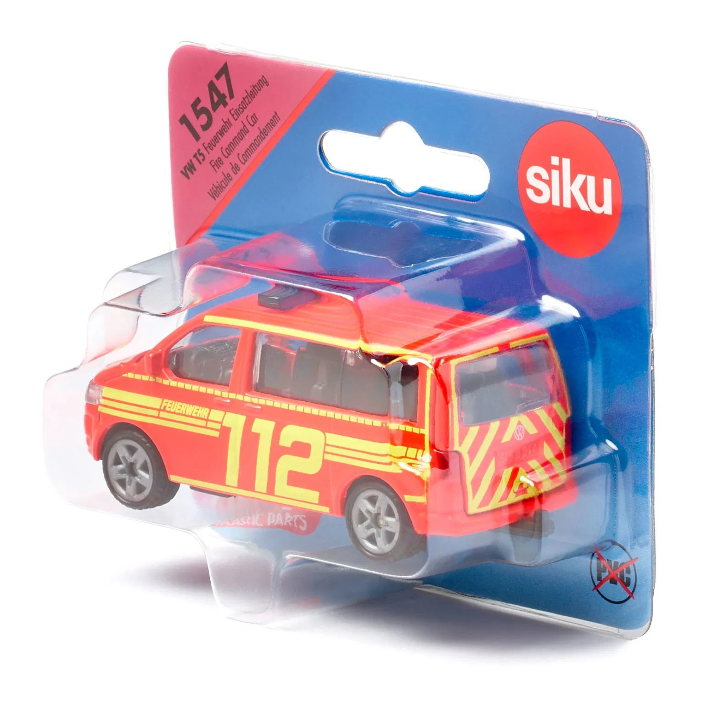 Duba interventie VW T5 Pompieri, Siku 1547 - Scamp.ro